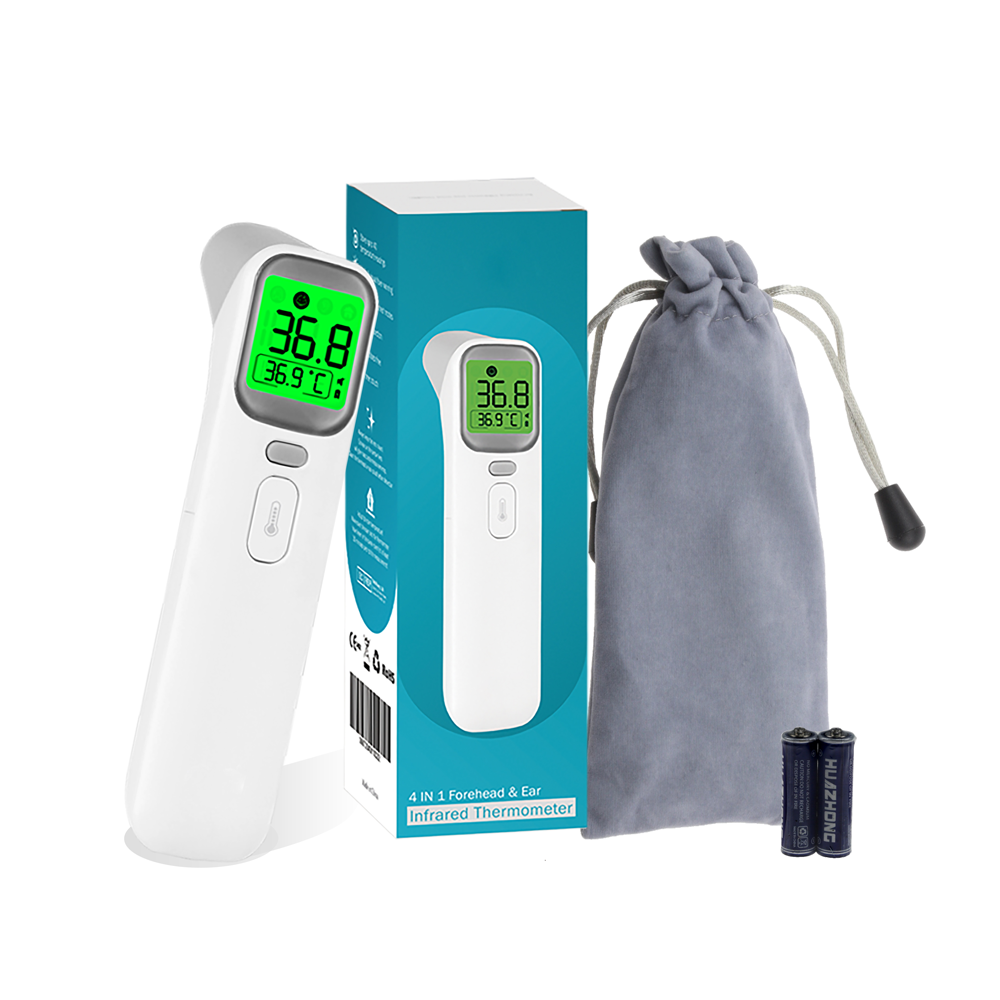 Touchless Forehead Thermometer for Adults, Infrared and Ear Thermometer ...
