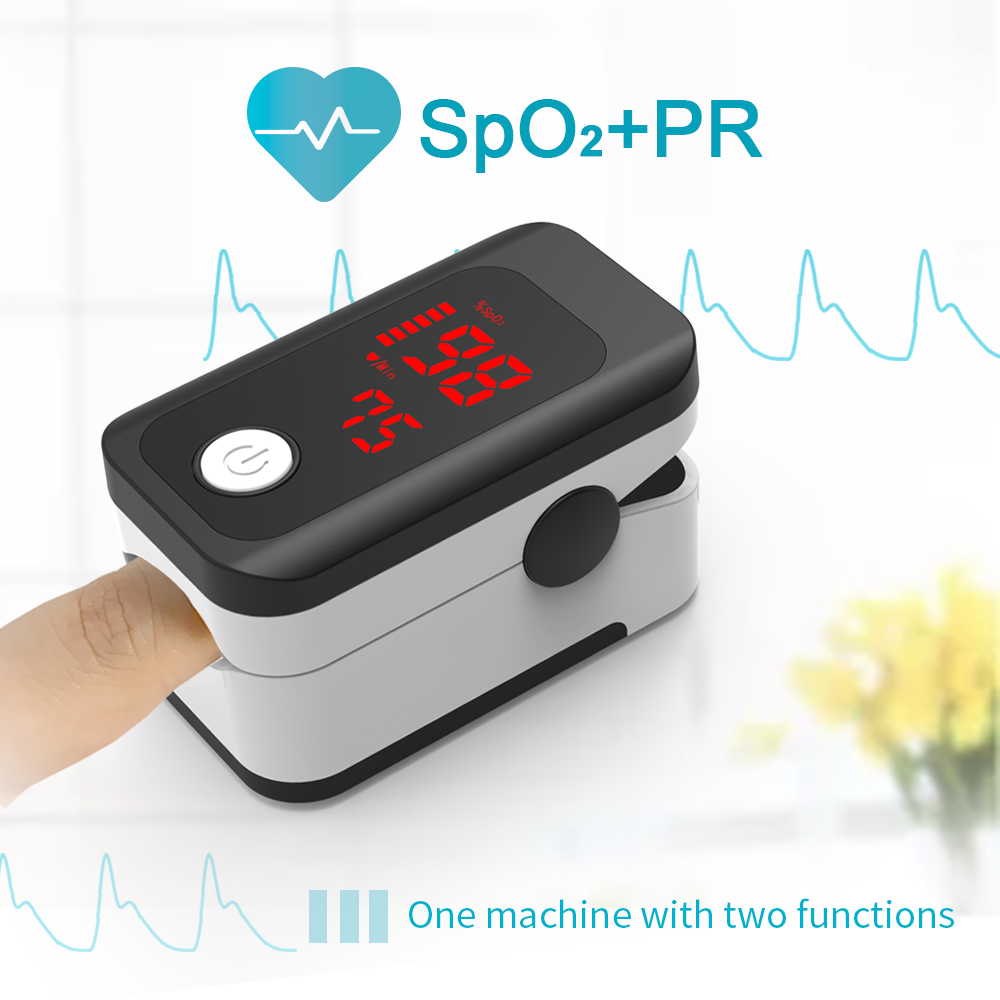 AOJ-70A Fingertip Pulse Oximeter SpO2 Machine LED Screen