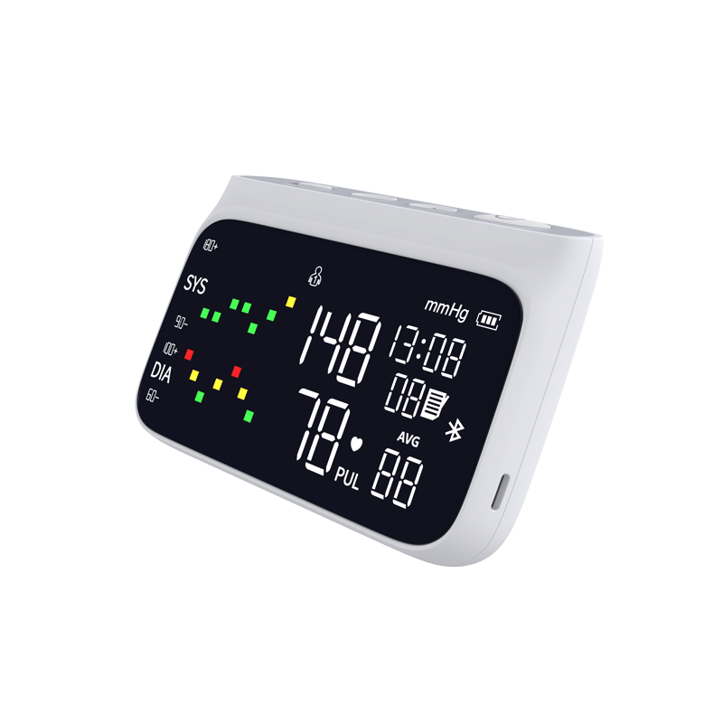 AOJ-30H Arm Blood Pressure Monitor 4.25-inch LED Large Screen Smart ...