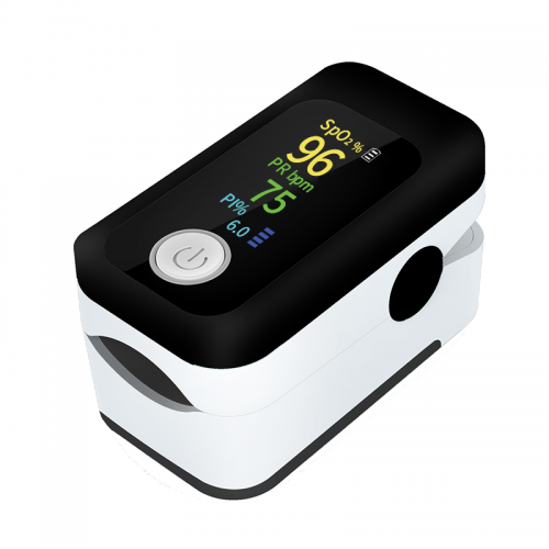 AOJ-70A TFT fingertip pulse oximeter could simultaneously measure the ...